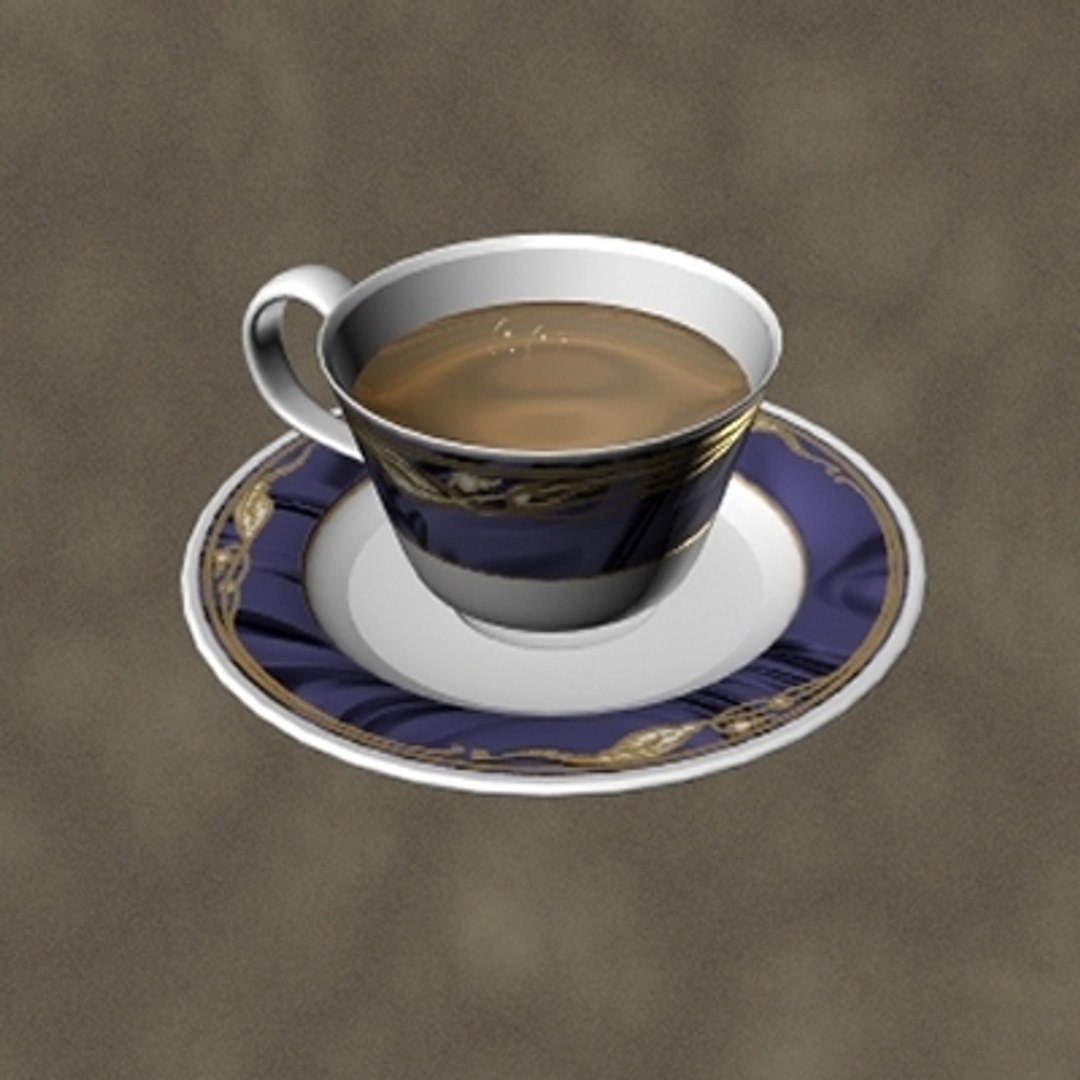 dxf china tea cup zipped