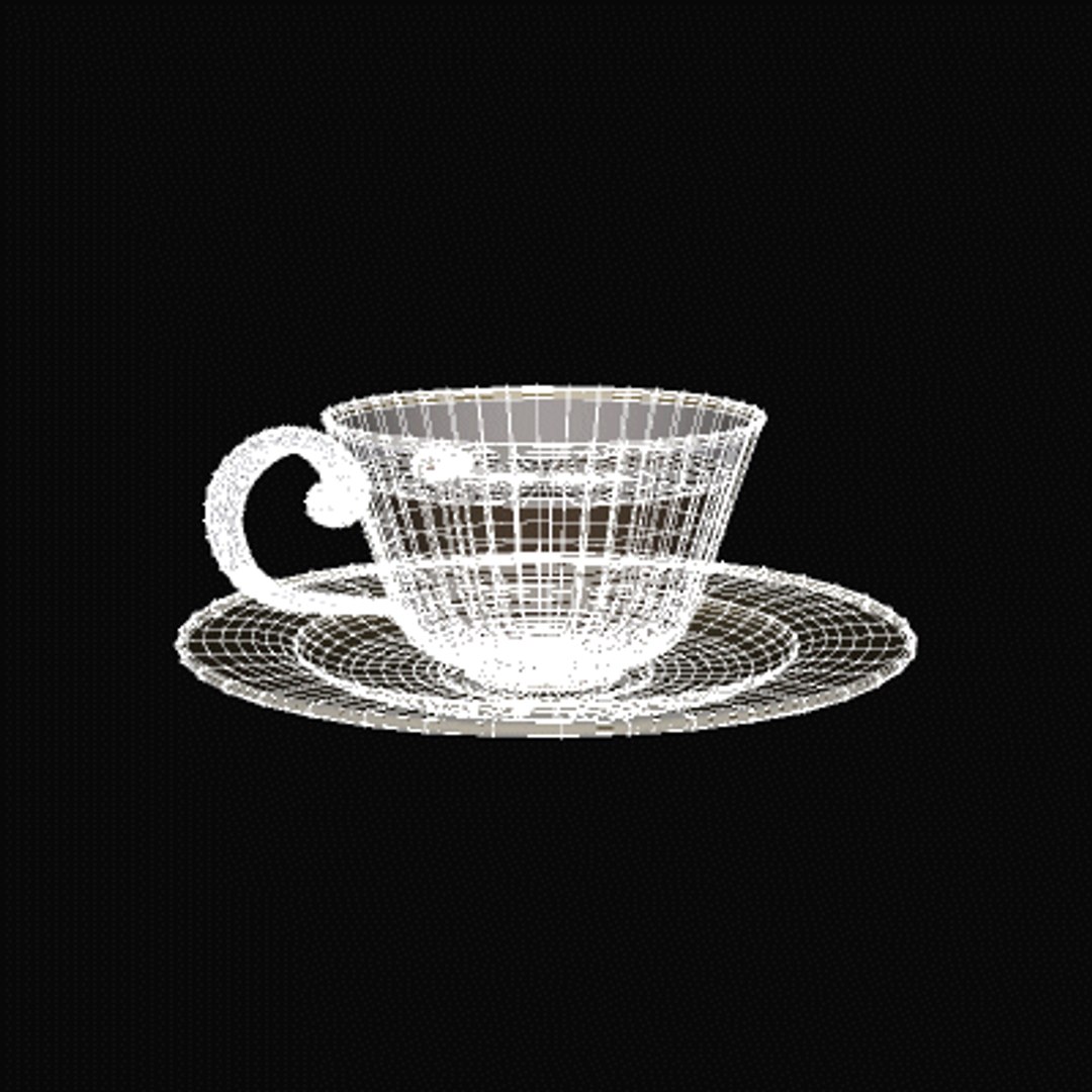 dxf china tea cup zipped