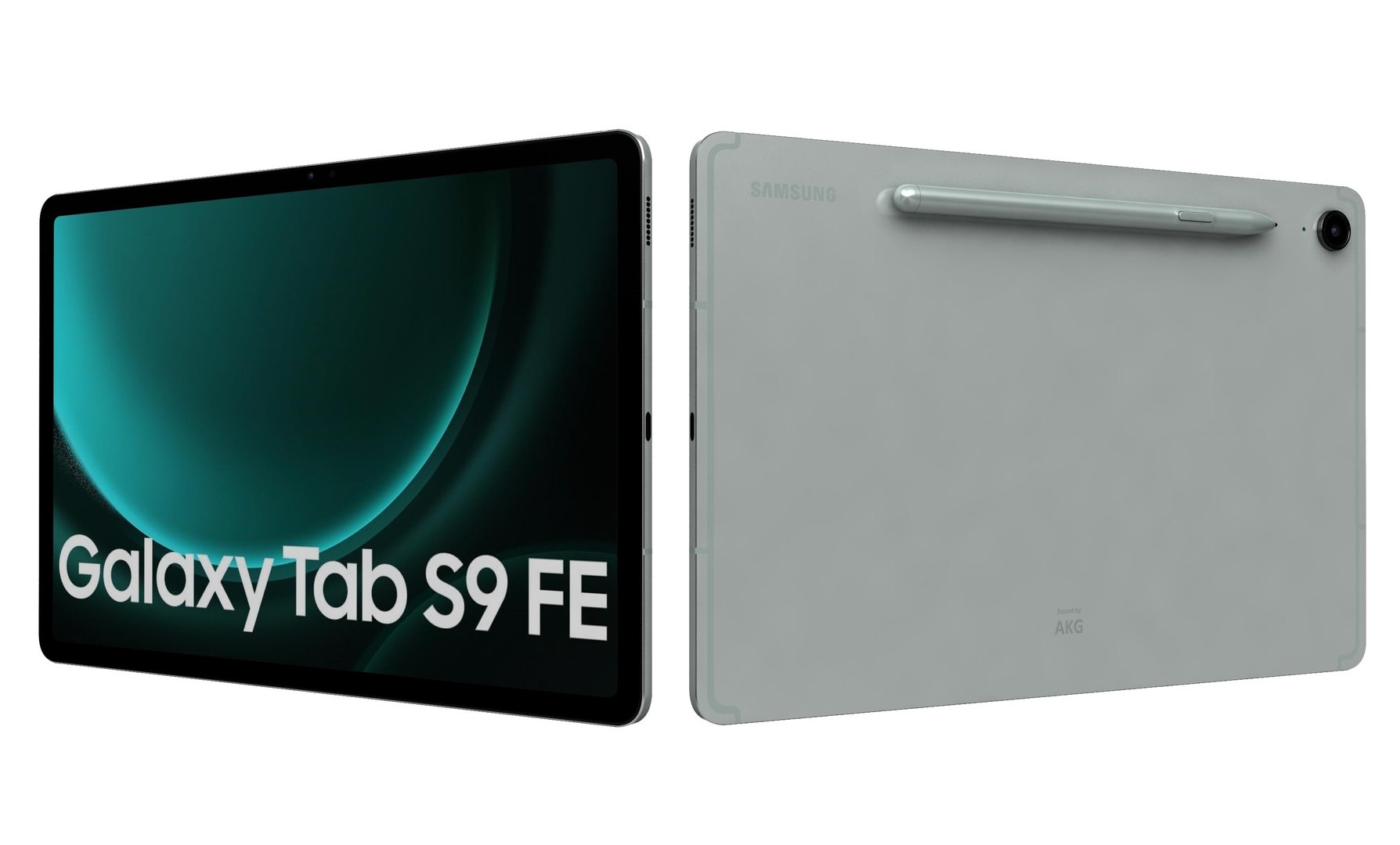 3D Samsung Galaxy Tab S9 FE Green - TurboSquid 2145119