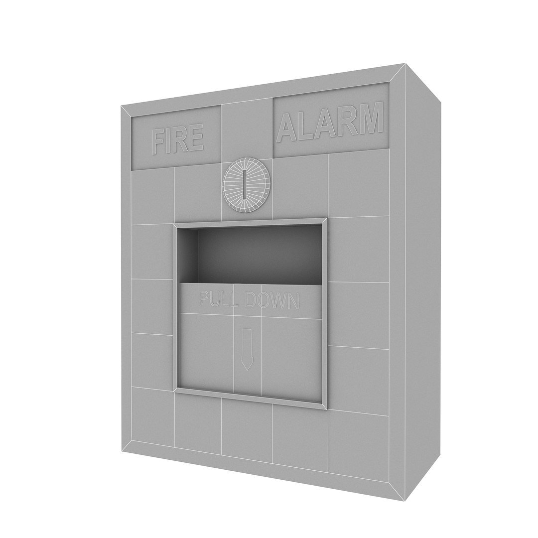 3D fire alarm model - TurboSquid 1865900