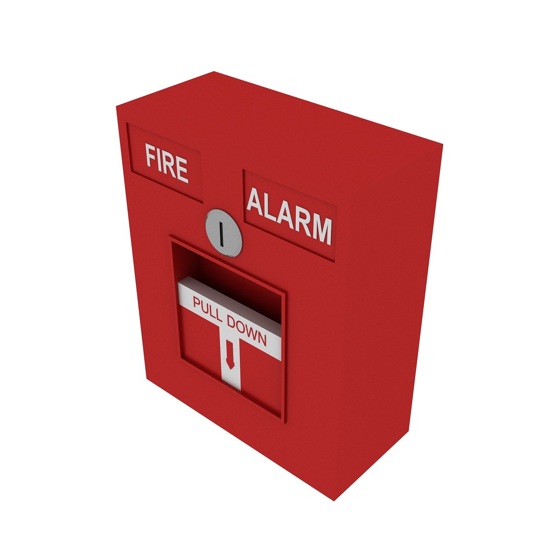3D fire alarm model - TurboSquid 1865900
