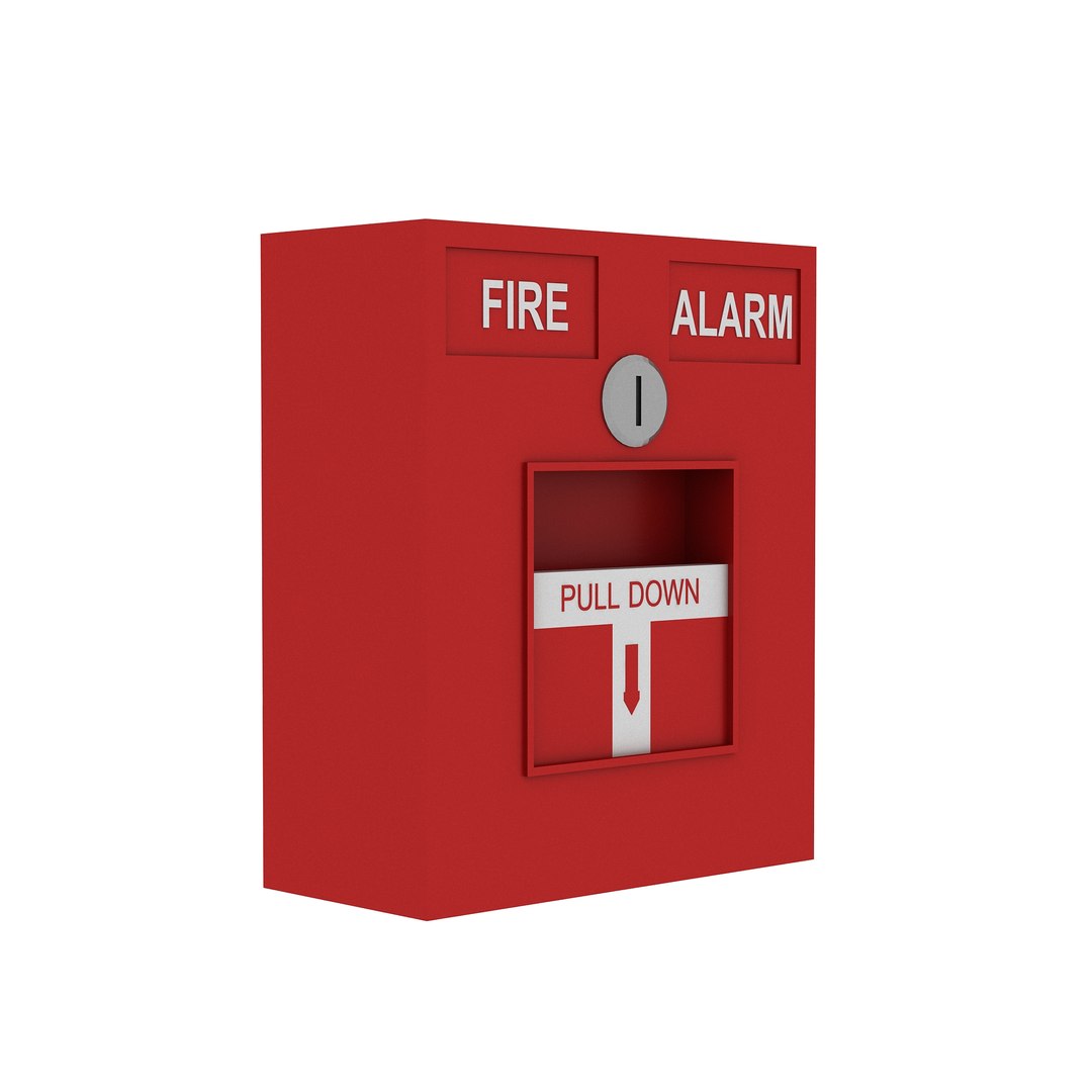 3D fire alarm model - TurboSquid 1865900
