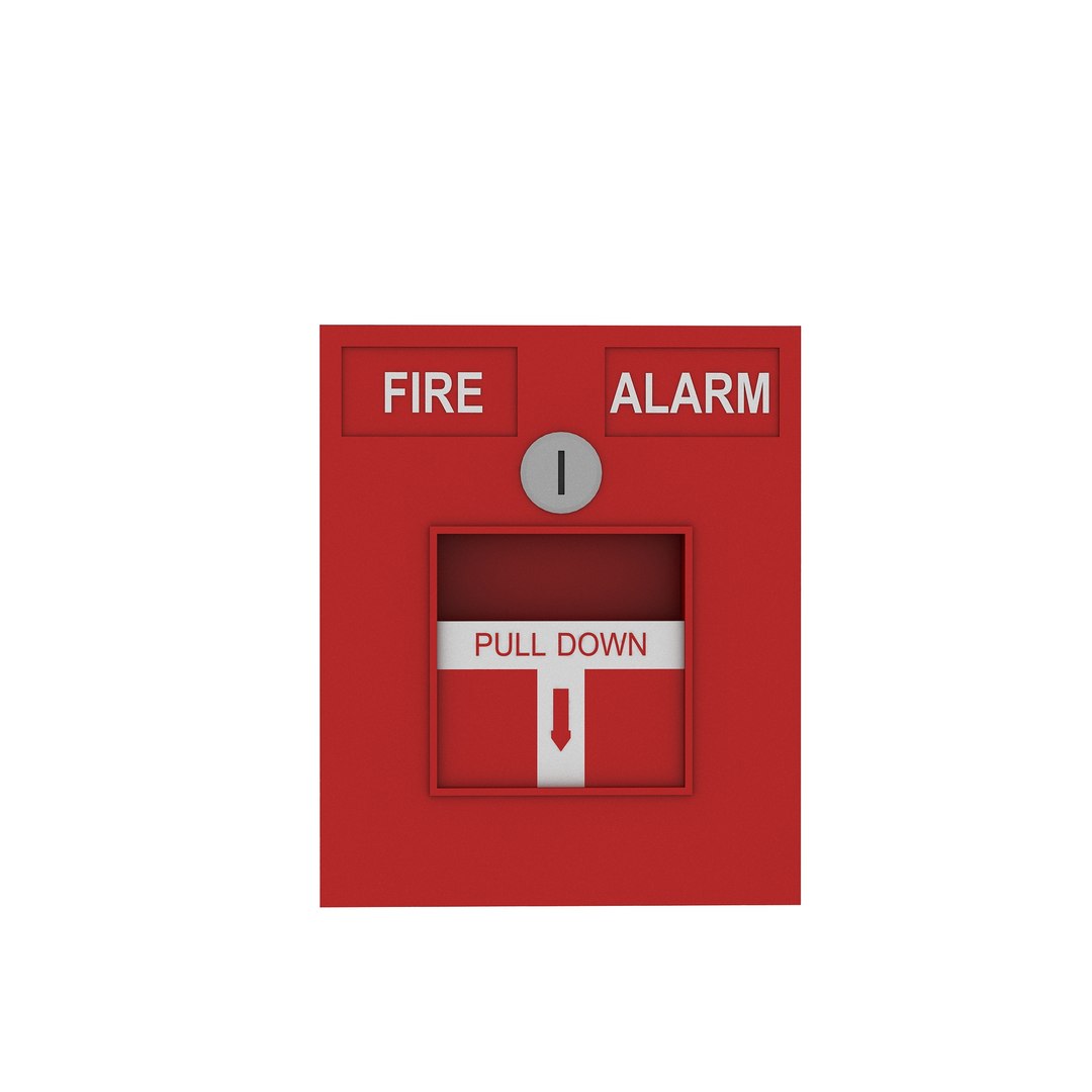 3D fire alarm model - TurboSquid 1865900