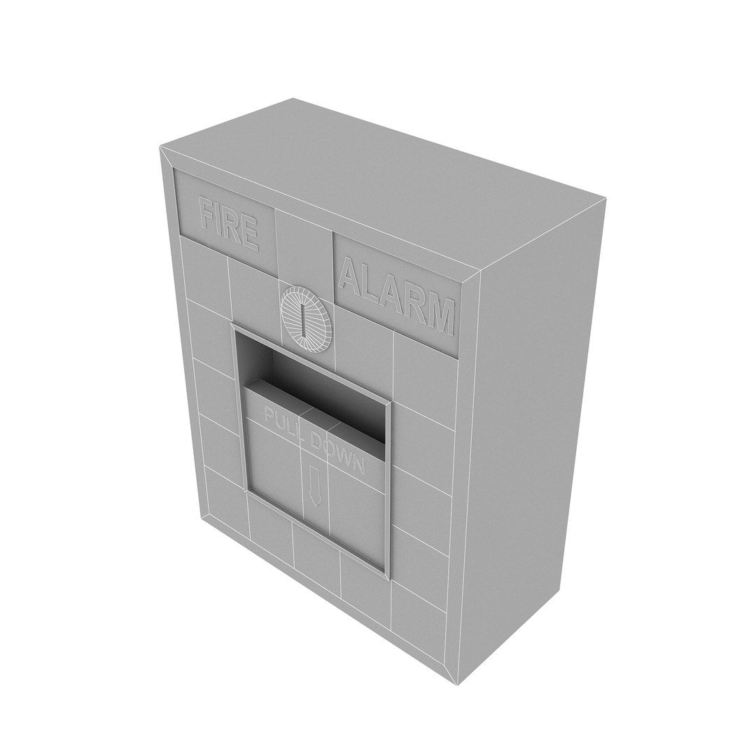 3D fire alarm model - TurboSquid 1865900