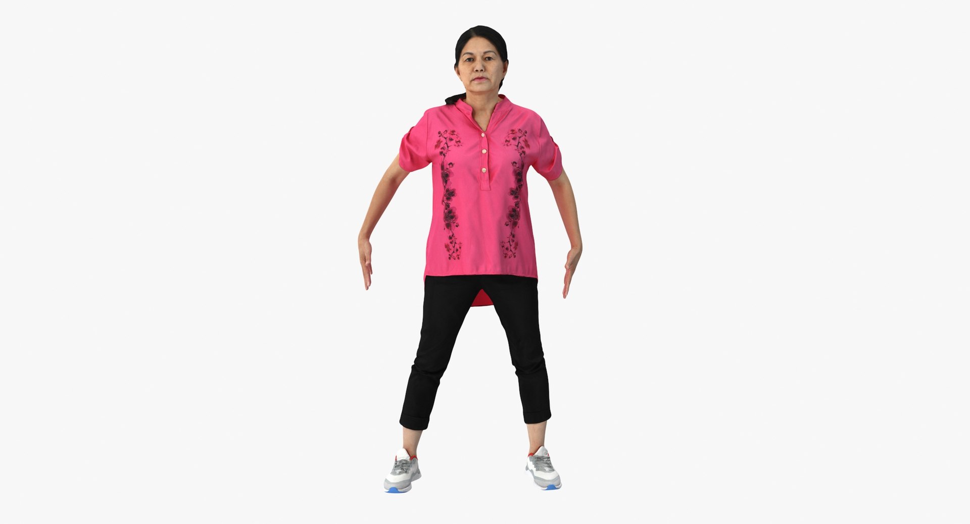 3D Tessa Casual Spring A Pose - TurboSquid 2107320