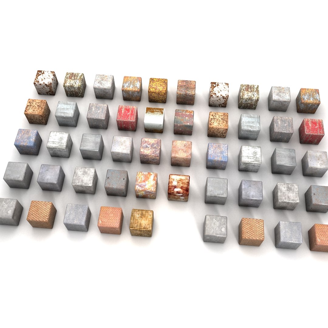 3d Model Of Debris Metal Rod