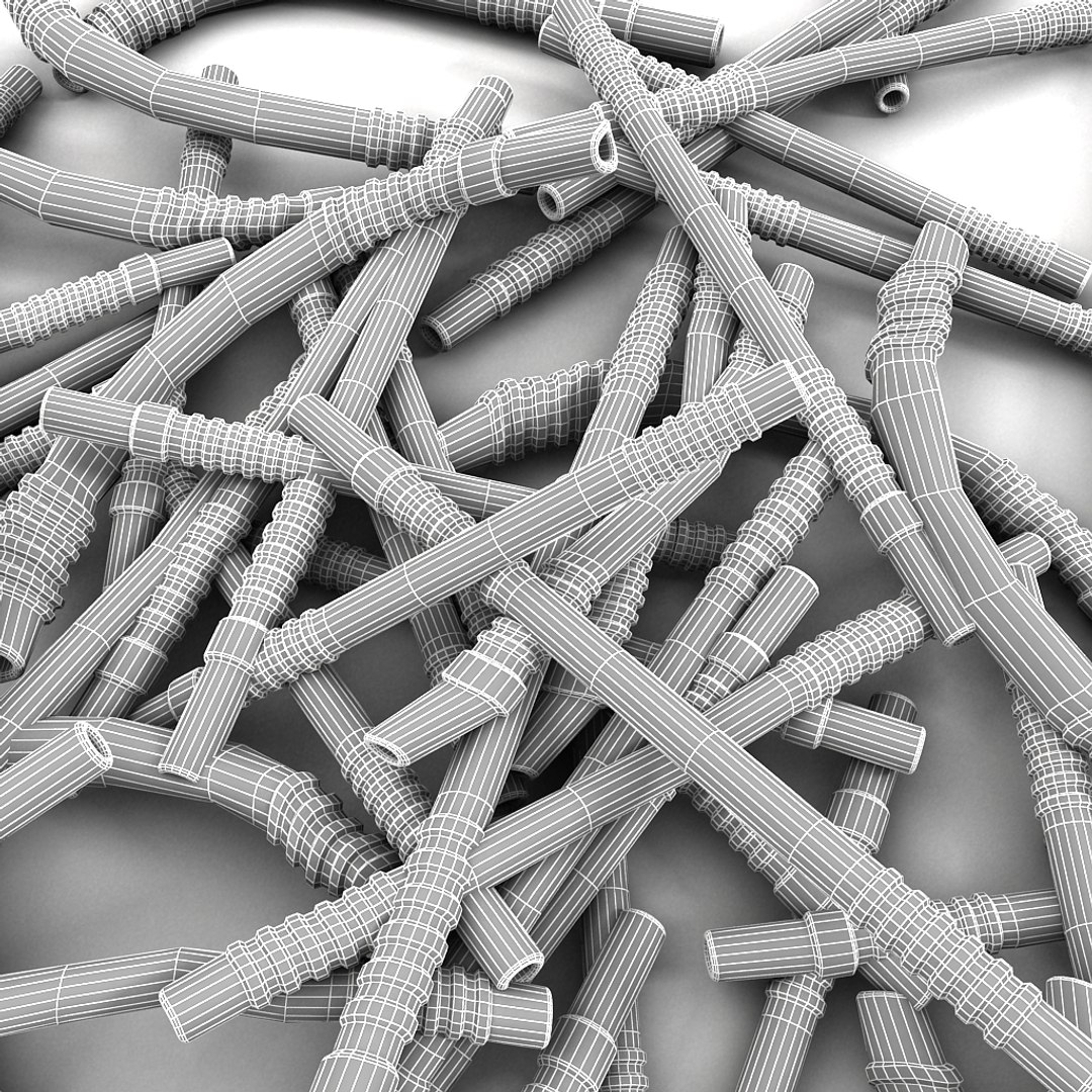 3d Model Of Debris Metal Rod