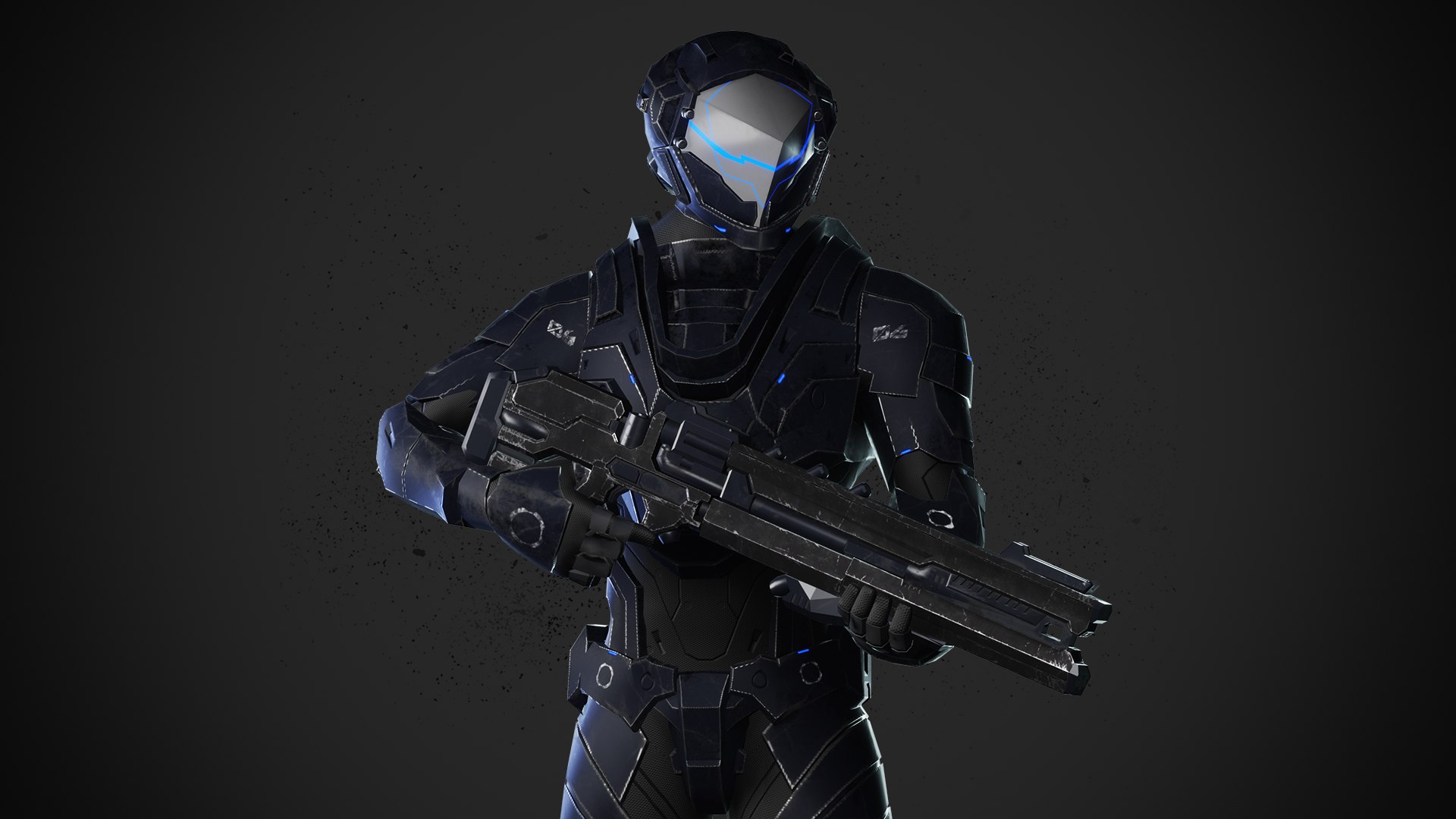Robot Soldier Character Low-Poly 3D - TurboSquid 1762077