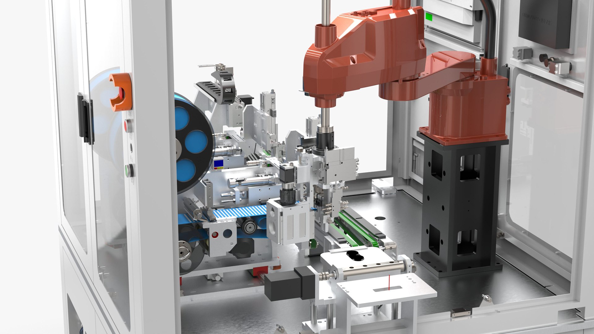 3D Automatic Double Feeder Labeling Machine - TurboSquid 2083735