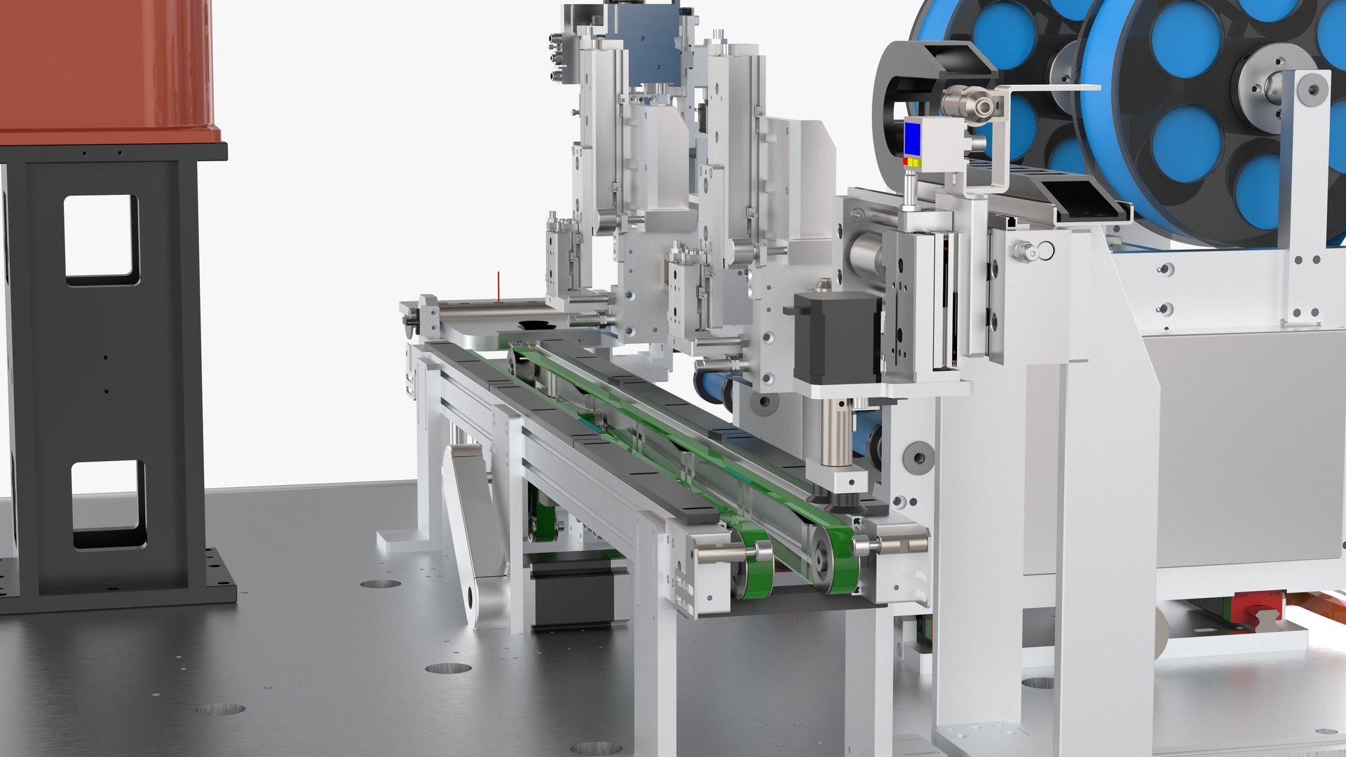 3D Automatic Double Feeder Labeling Machine - TurboSquid 2083735