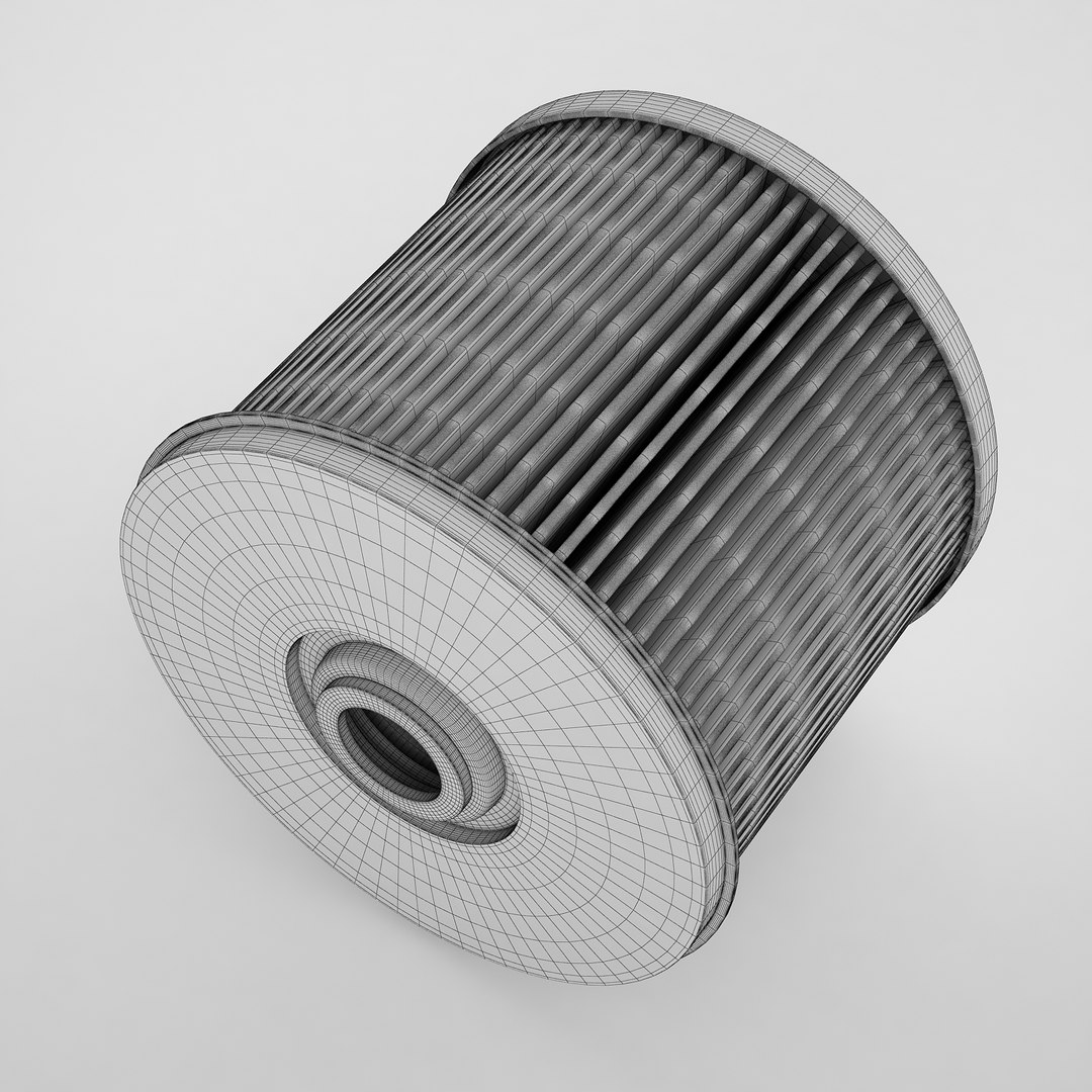 Oil Filter 3D Model - TurboSquid 1611775