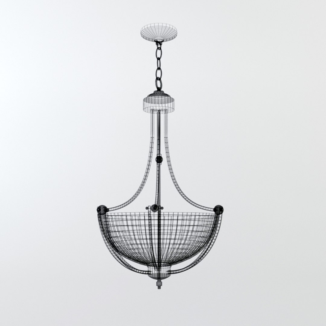 max delray polished chrome pendant