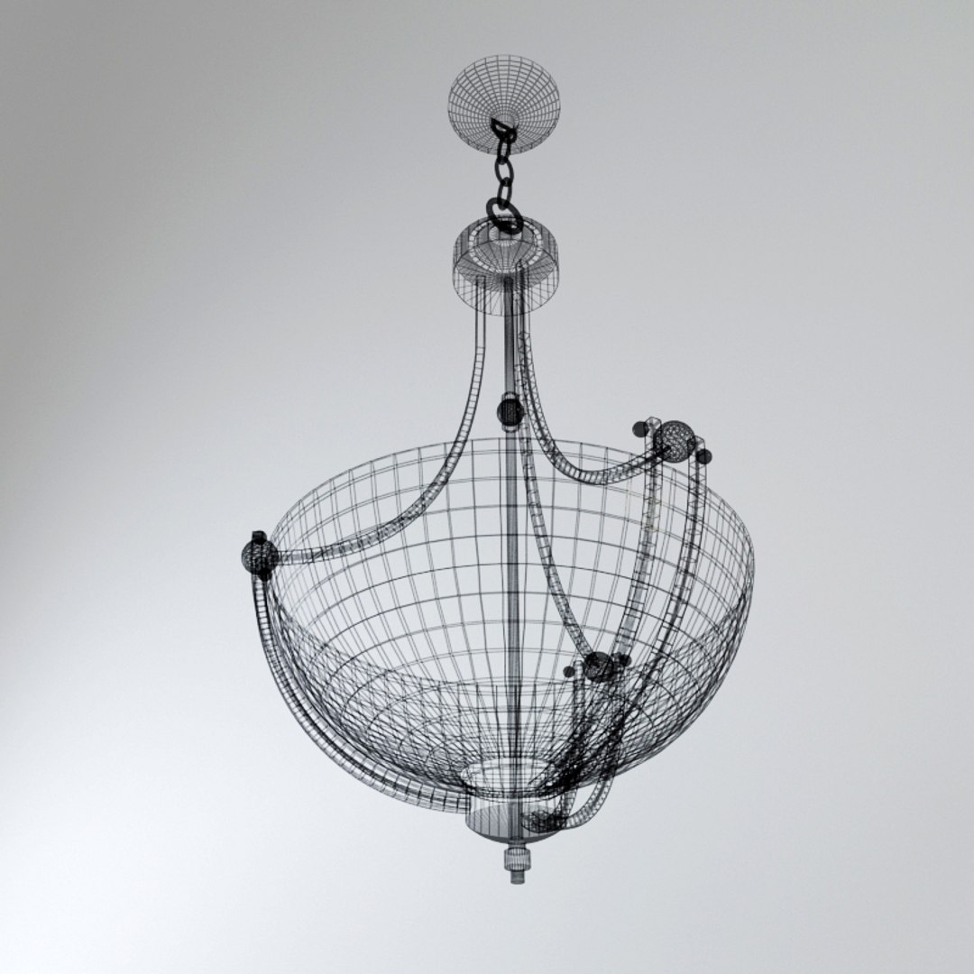 max delray polished chrome pendant