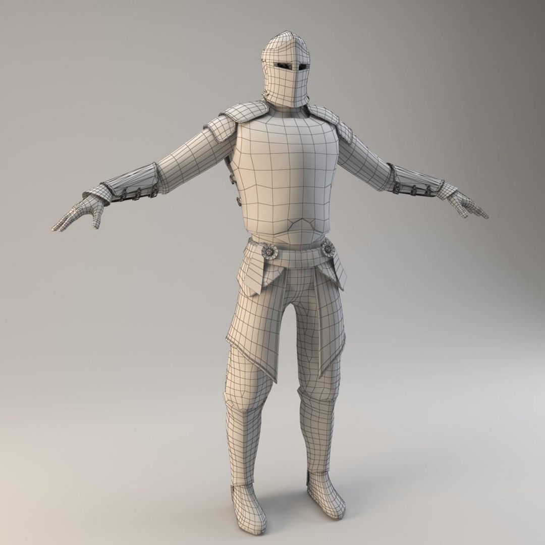 3D Model Knight - TurboSquid 1399184
