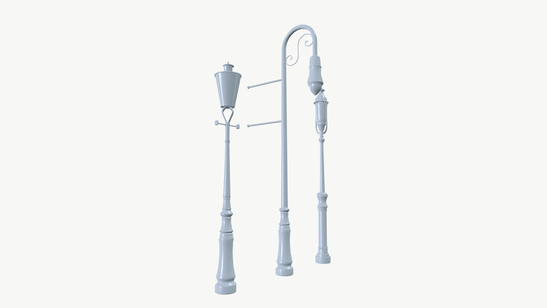 Street Lights 3D Model - TurboSquid 2265818