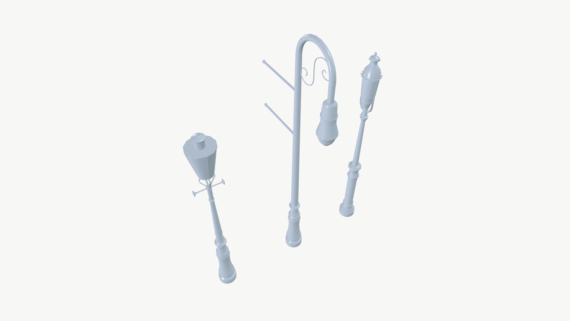 Street Lights 3D Model - TurboSquid 2265818