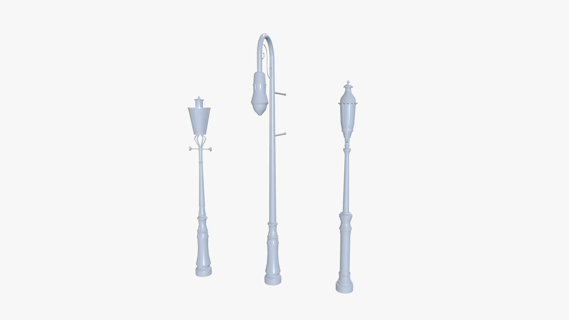 Street Lights 3D Model - TurboSquid 2265818