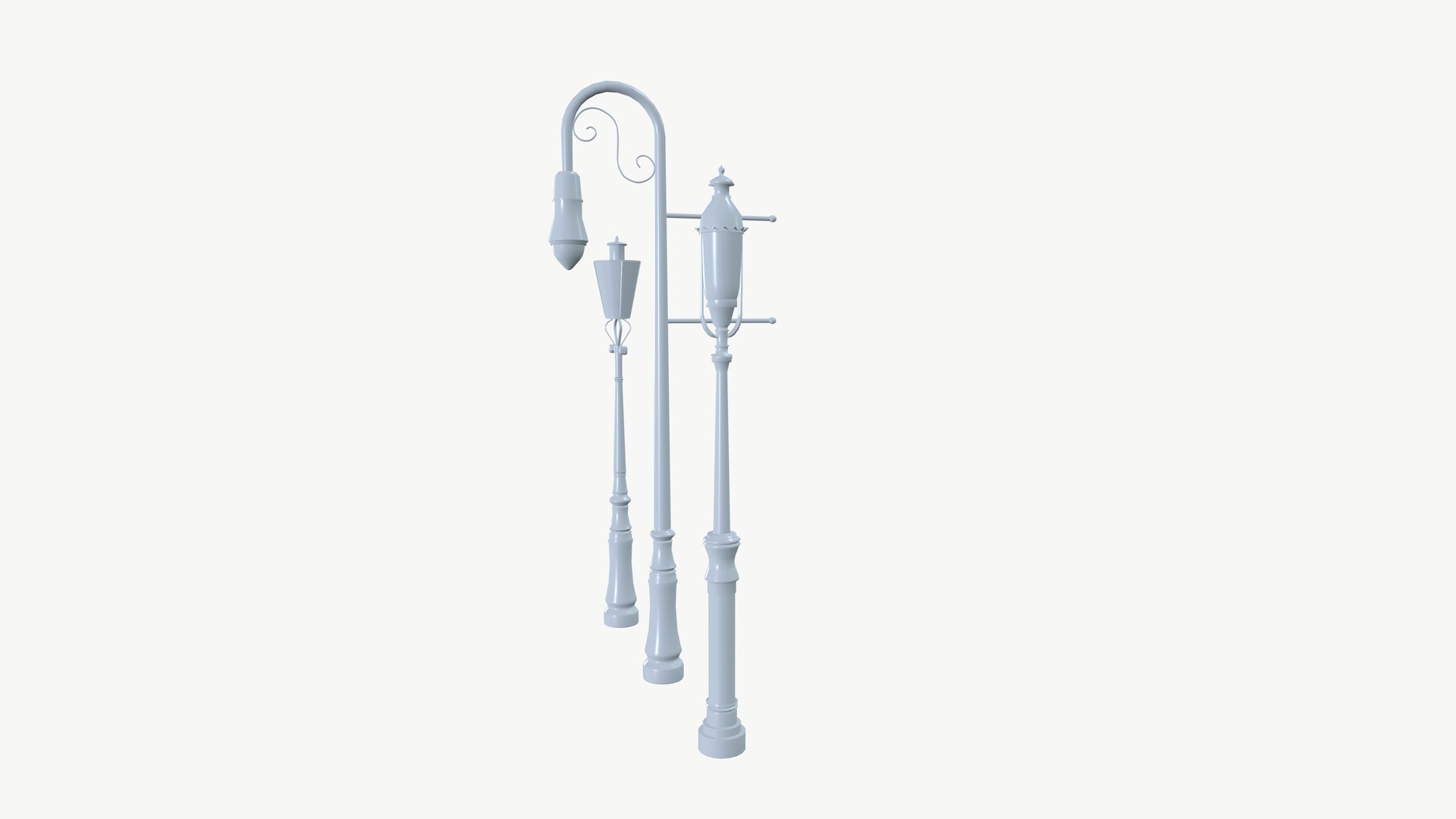 Street Lights 3D Model - TurboSquid 2265818