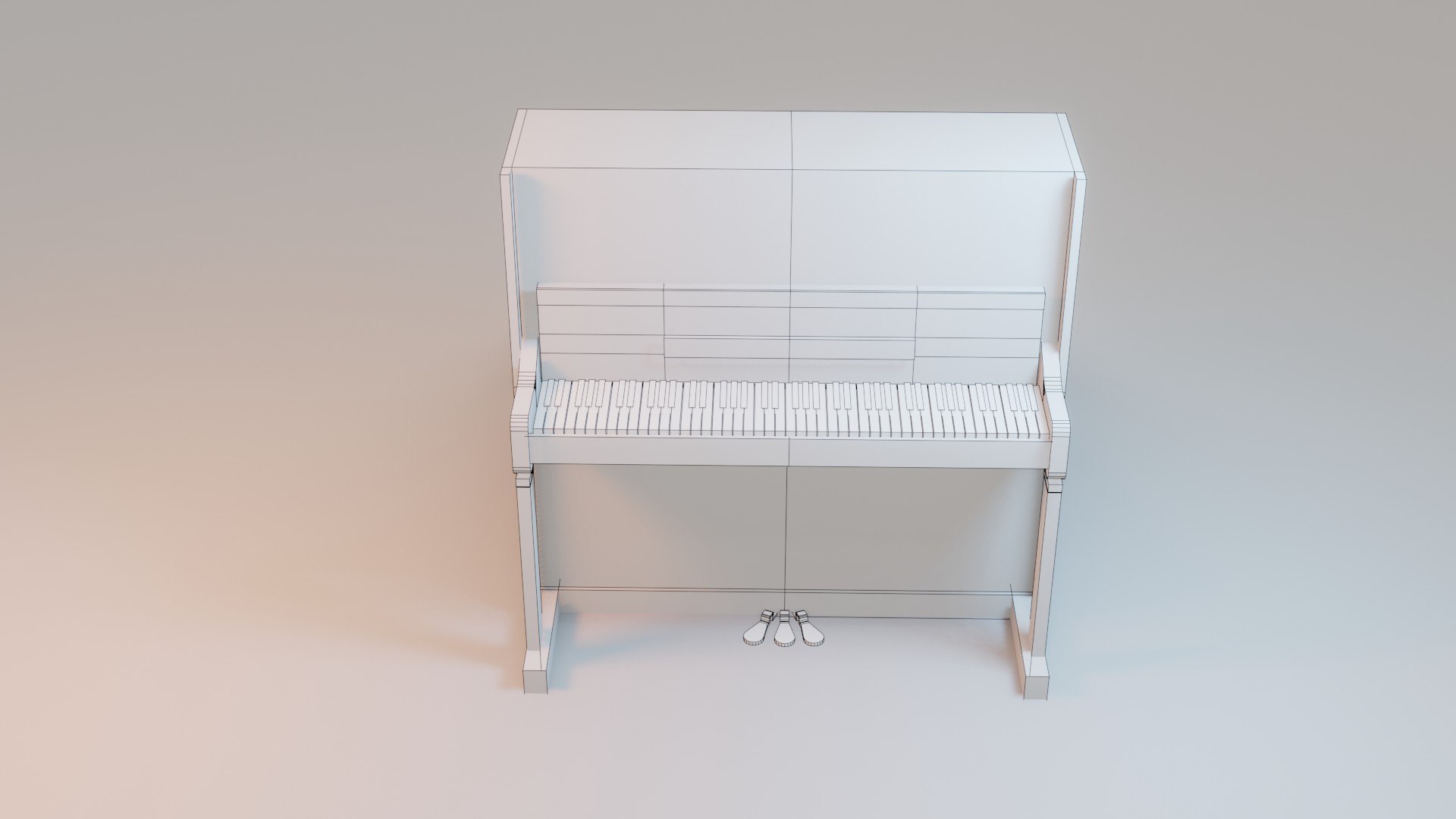 3D Model Piano - Low Poly - Game Ready - TurboSquid 1802954