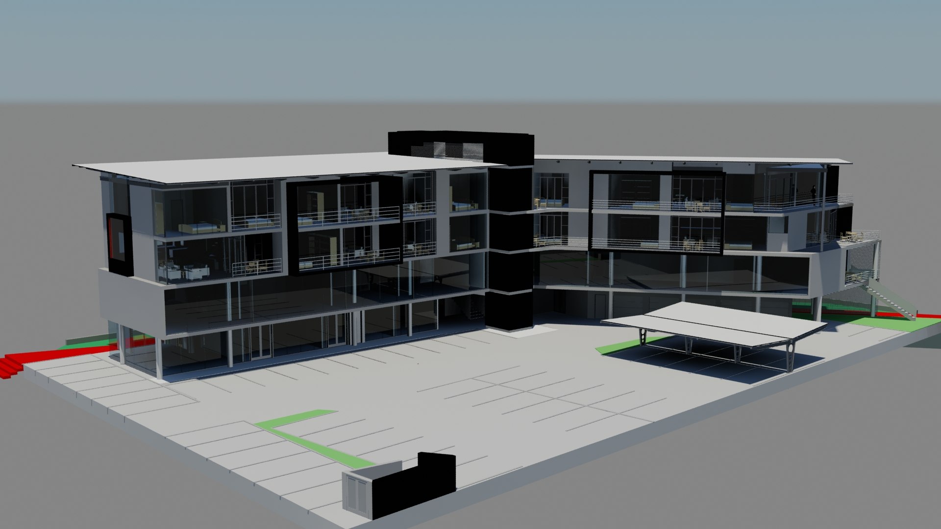 Building 34 3d Model
