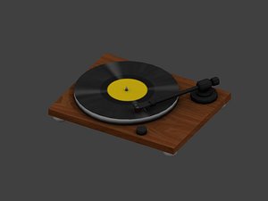 Turntable 3D Models for Download | TurboSquid