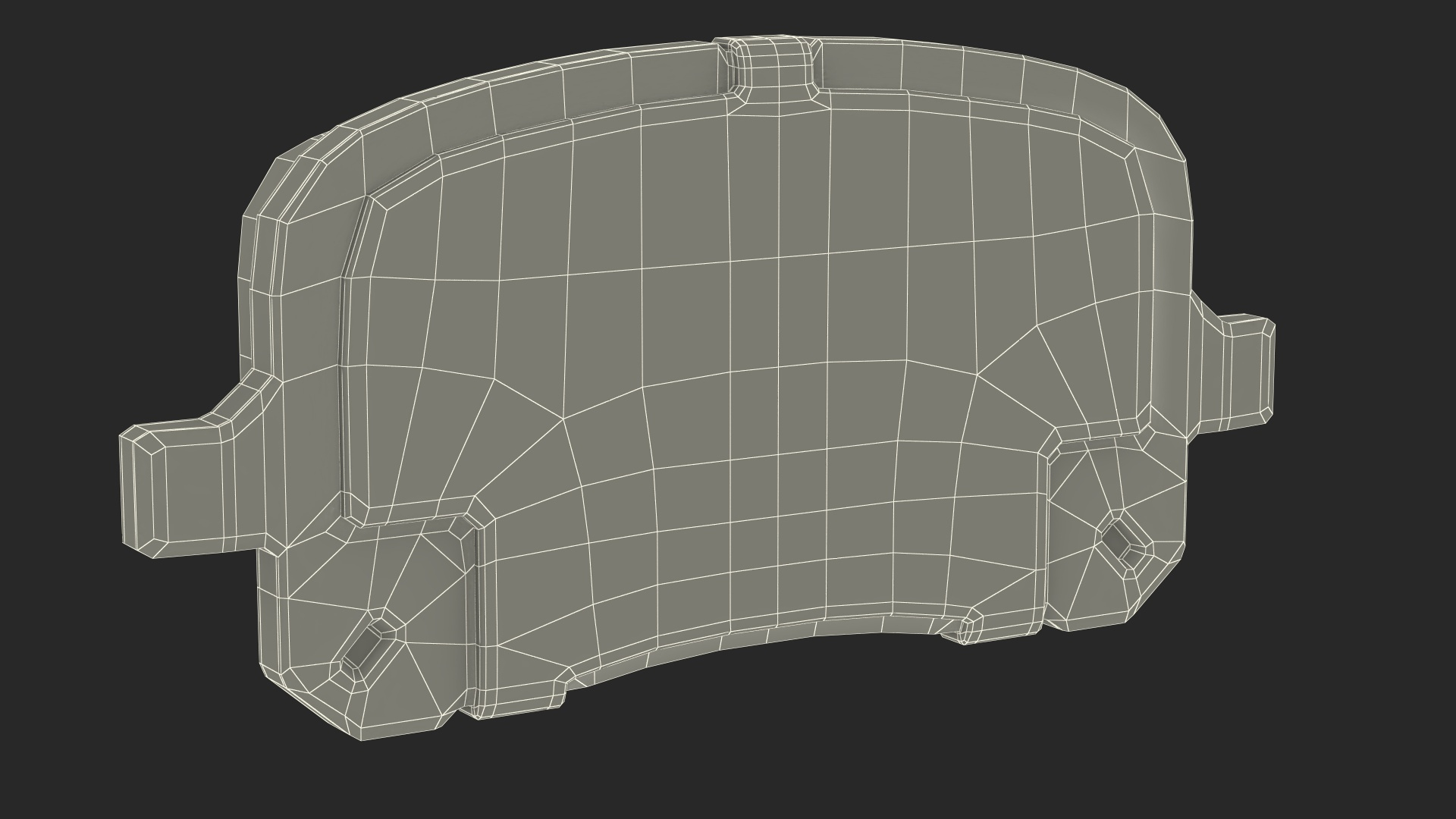 3D A-Premium Brake Pads Model - TurboSquid 2045799