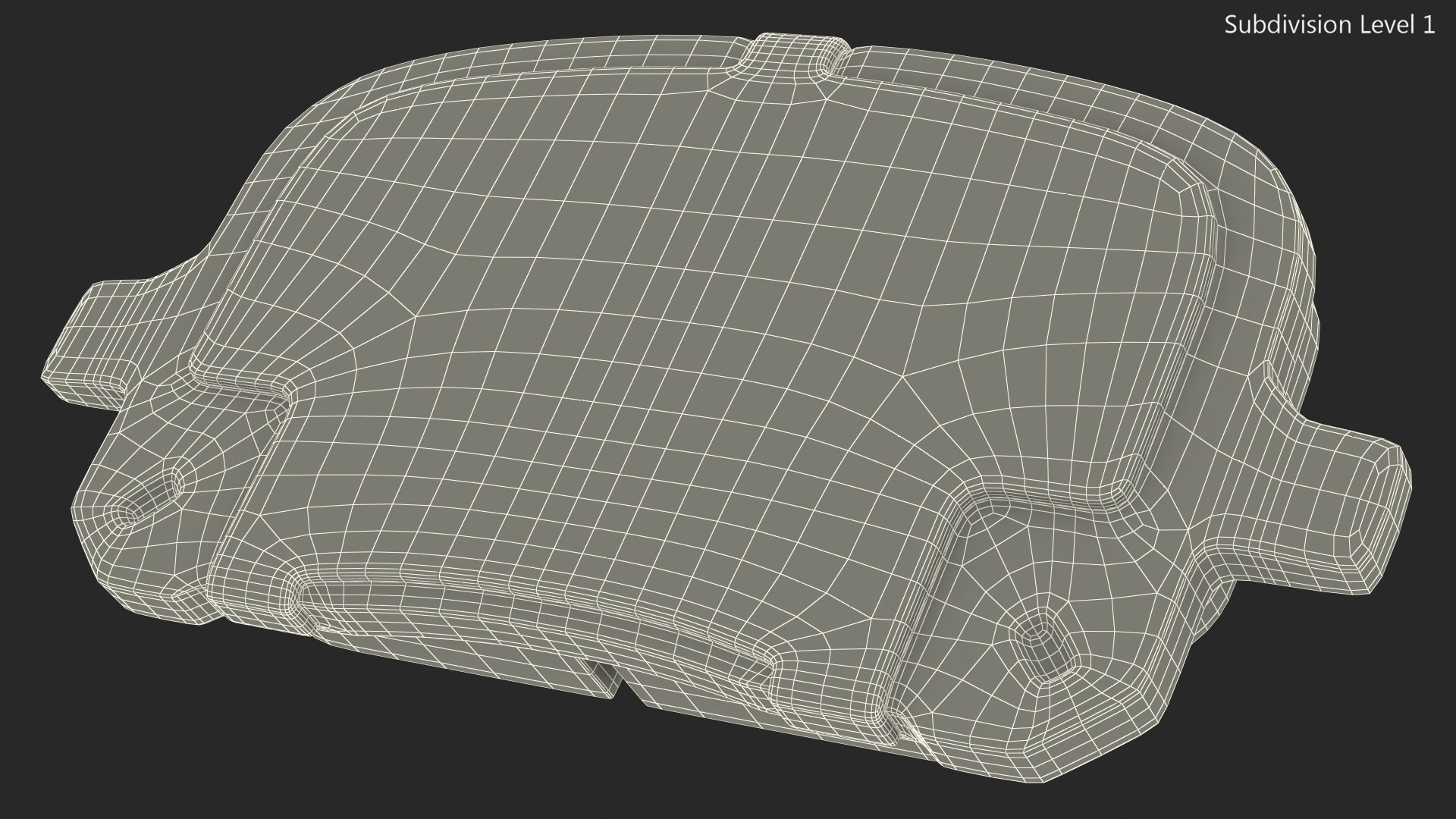 3D A-Premium Brake Pads Model - TurboSquid 2045799