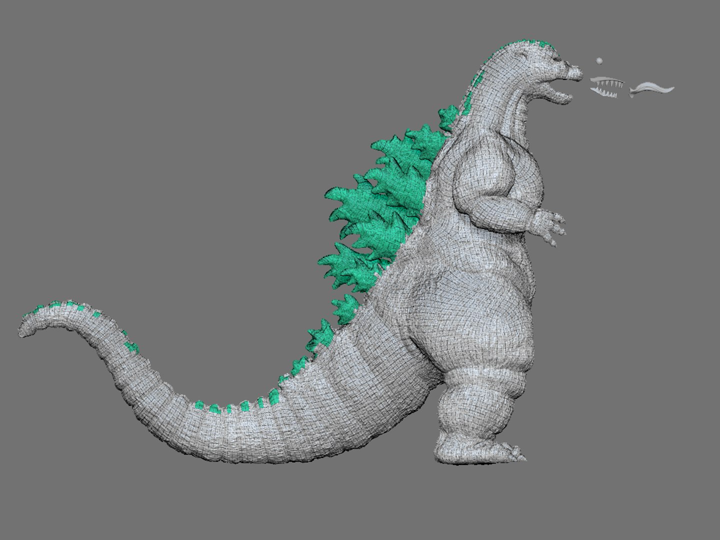 Godzilla 3D Model - TurboSquid 1205007