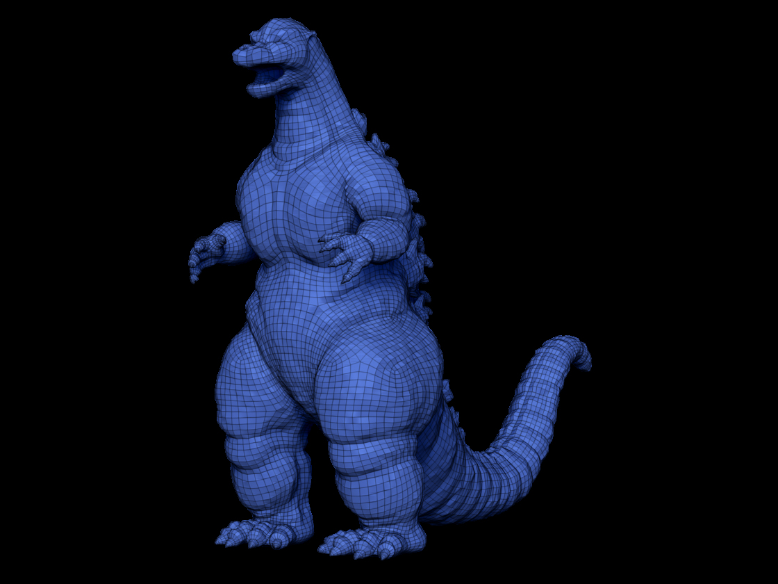 Godzilla 3D model - TurboSquid 1205007