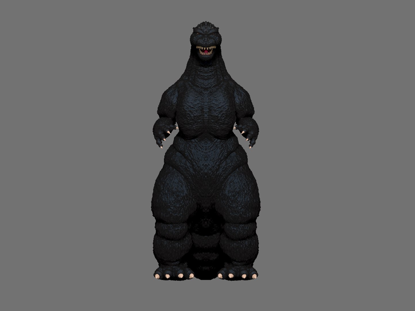 Godzilla 3D Model - TurboSquid 1205007