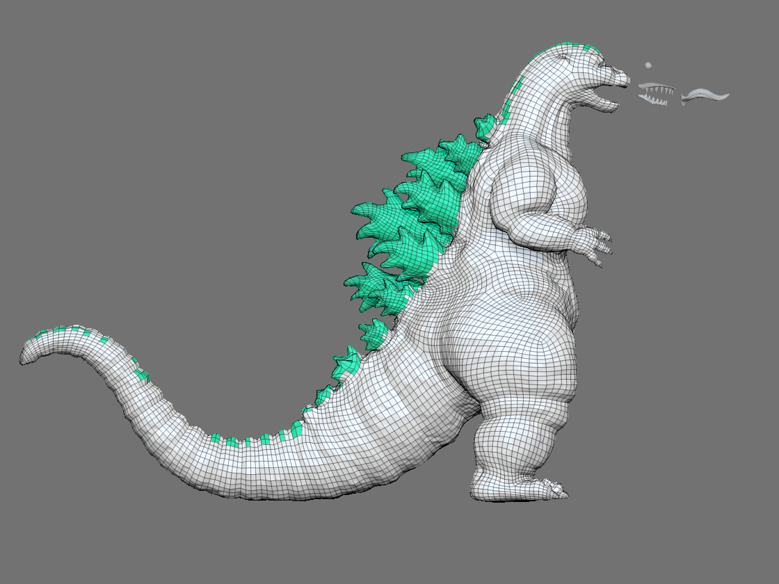 Godzilla 3D model - TurboSquid 1205007