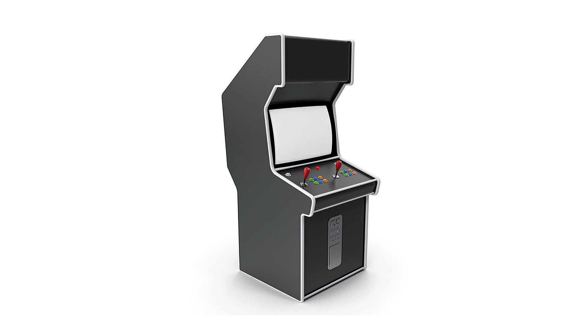 3D Model Arcade Machine - TurboSquid 2132979