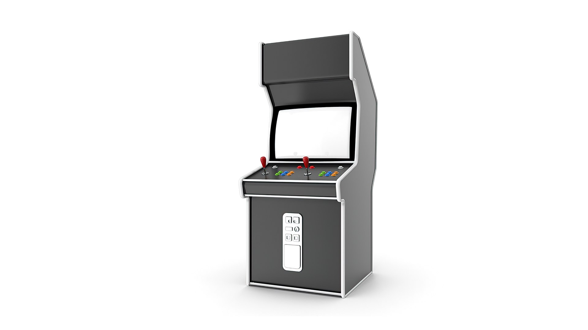 3D Model Arcade Machine - TurboSquid 2132979