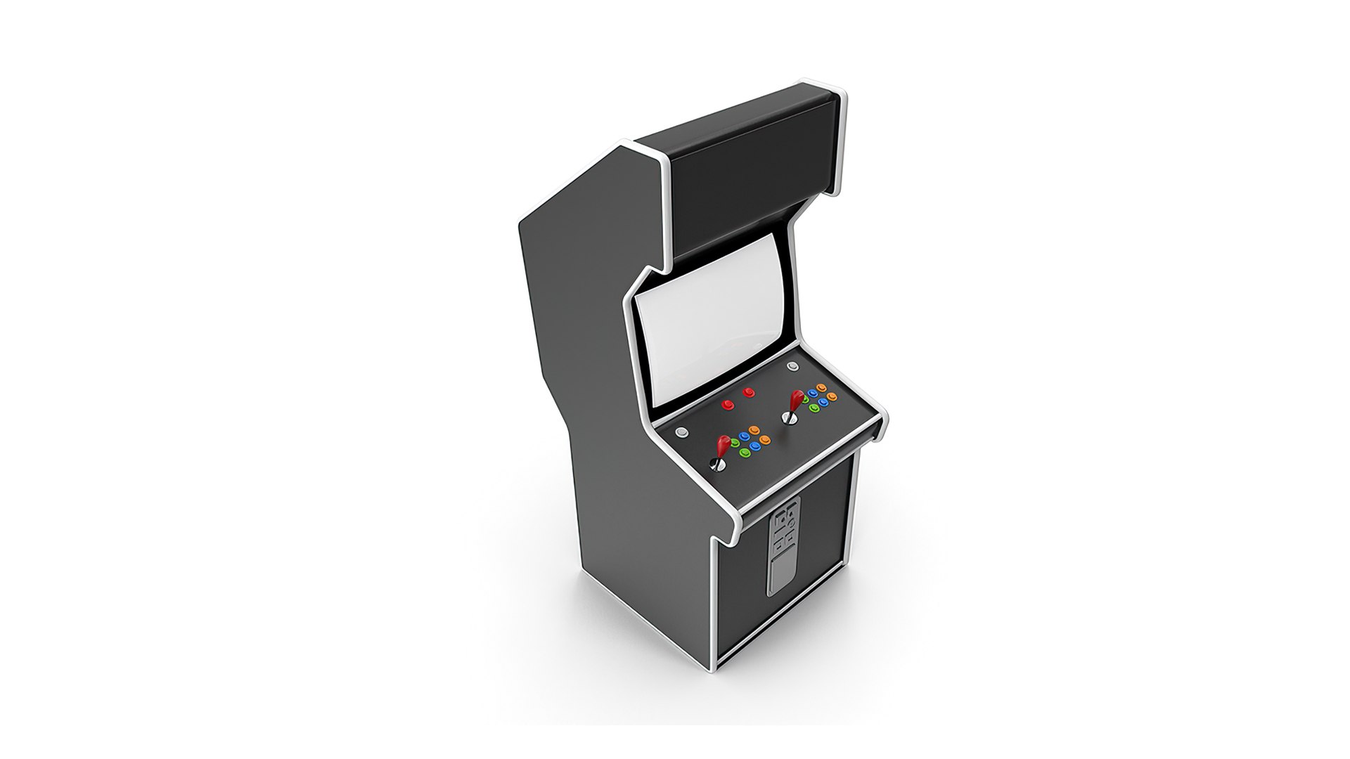 3D Model Arcade Machine - TurboSquid 2132979