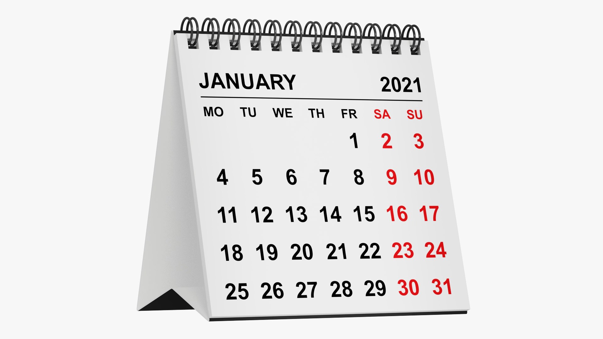 3D Calendar Office - TurboSquid 1668500