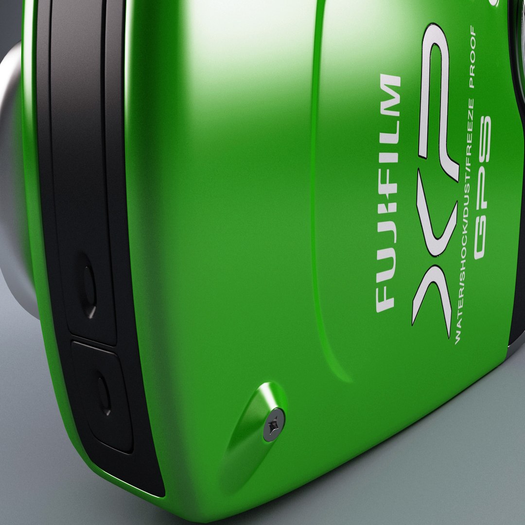 3d max fujifilm finepix xp30 green
