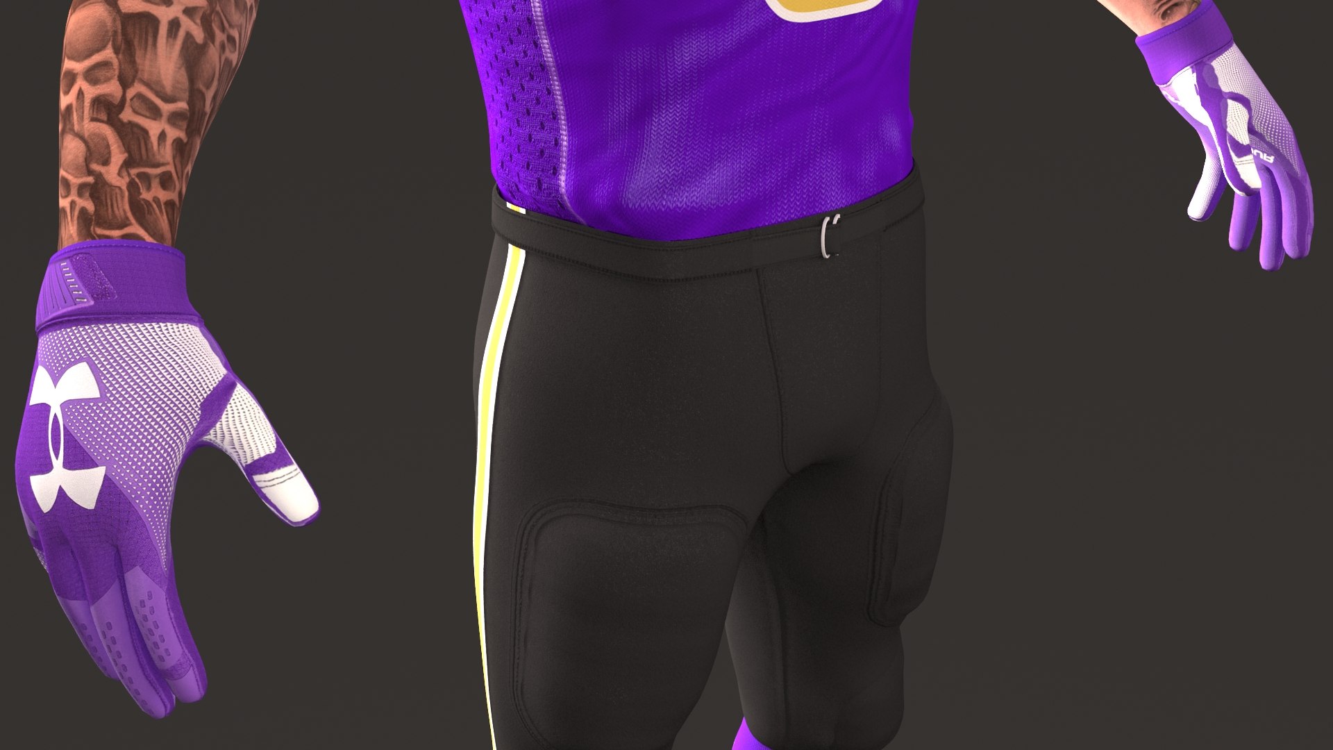 Football Player 2020 Model - TurboSquid 1541794