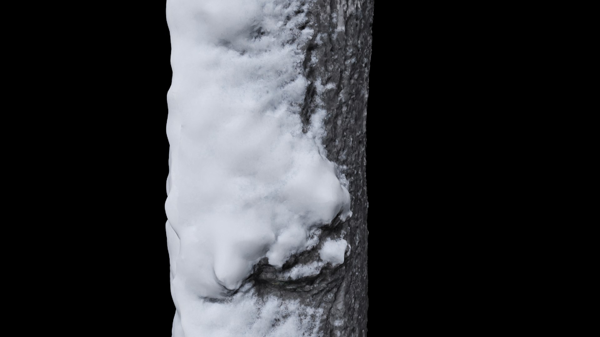 Snow Covered Park Collection 001 3D Model - TurboSquid 2178878