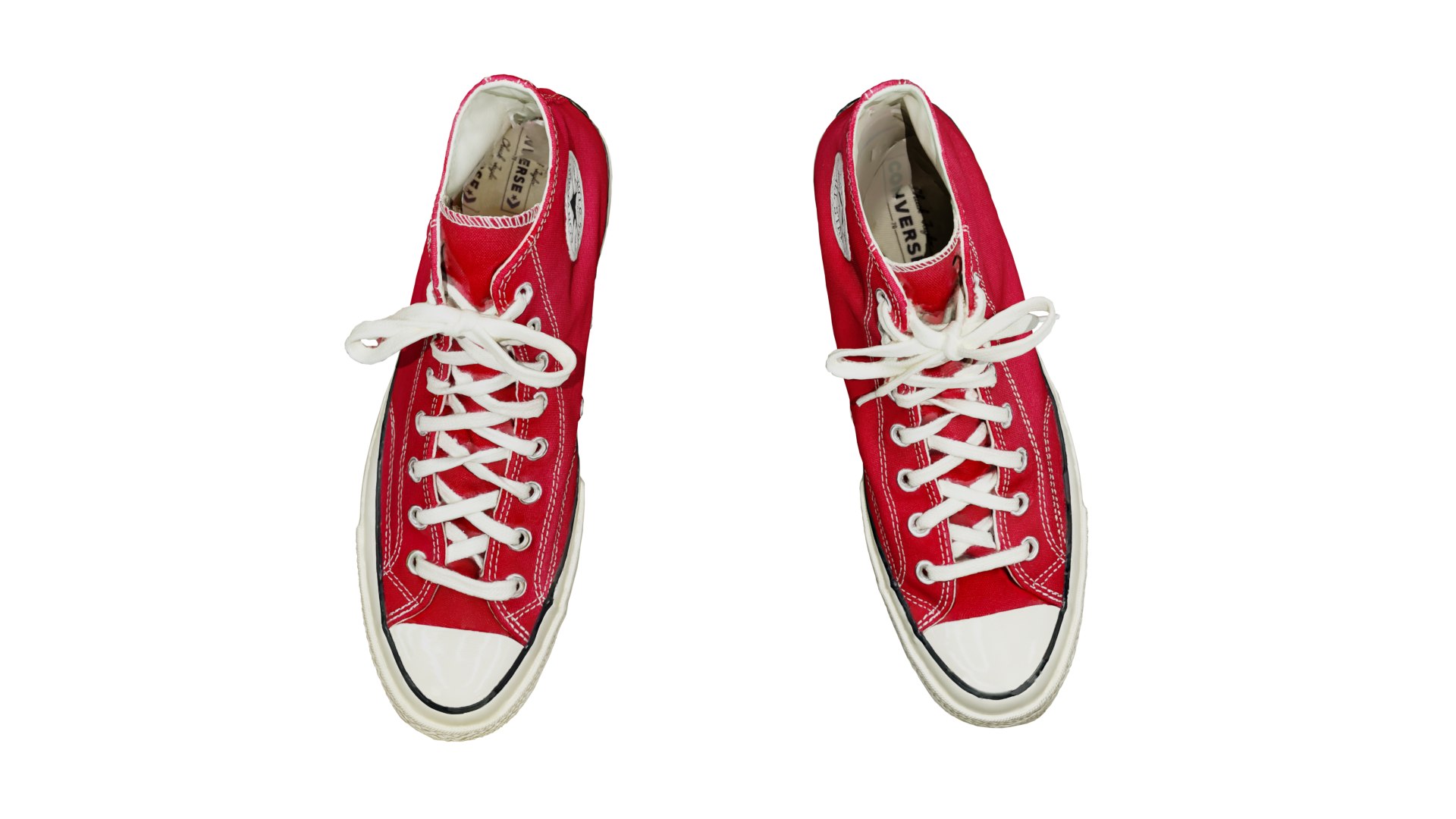 3D Converse High Red - TurboSquid 2136967
