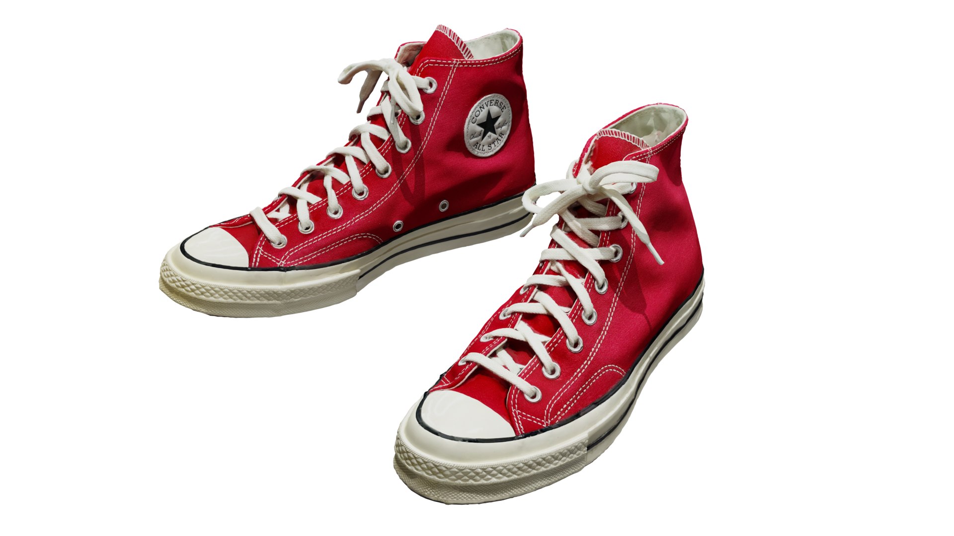 3D Converse High Red - TurboSquid 2136967