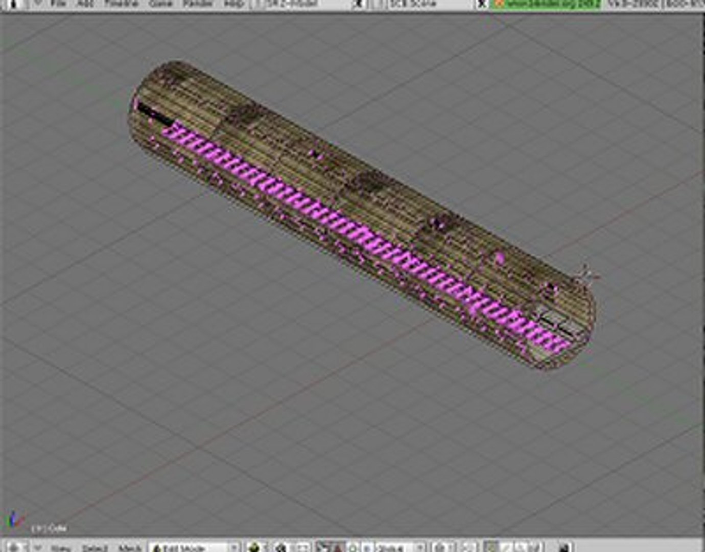 Subway Tunnel 3d Model