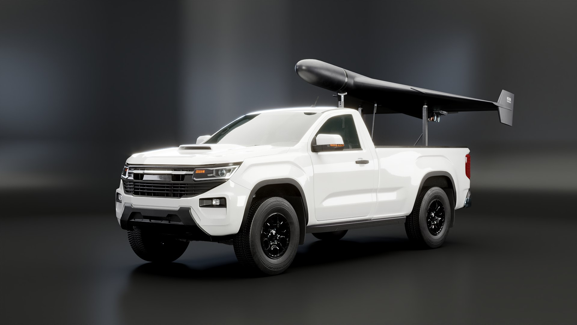 GERAN-2 And Pickup Launcher Model - TurboSquid 2293030