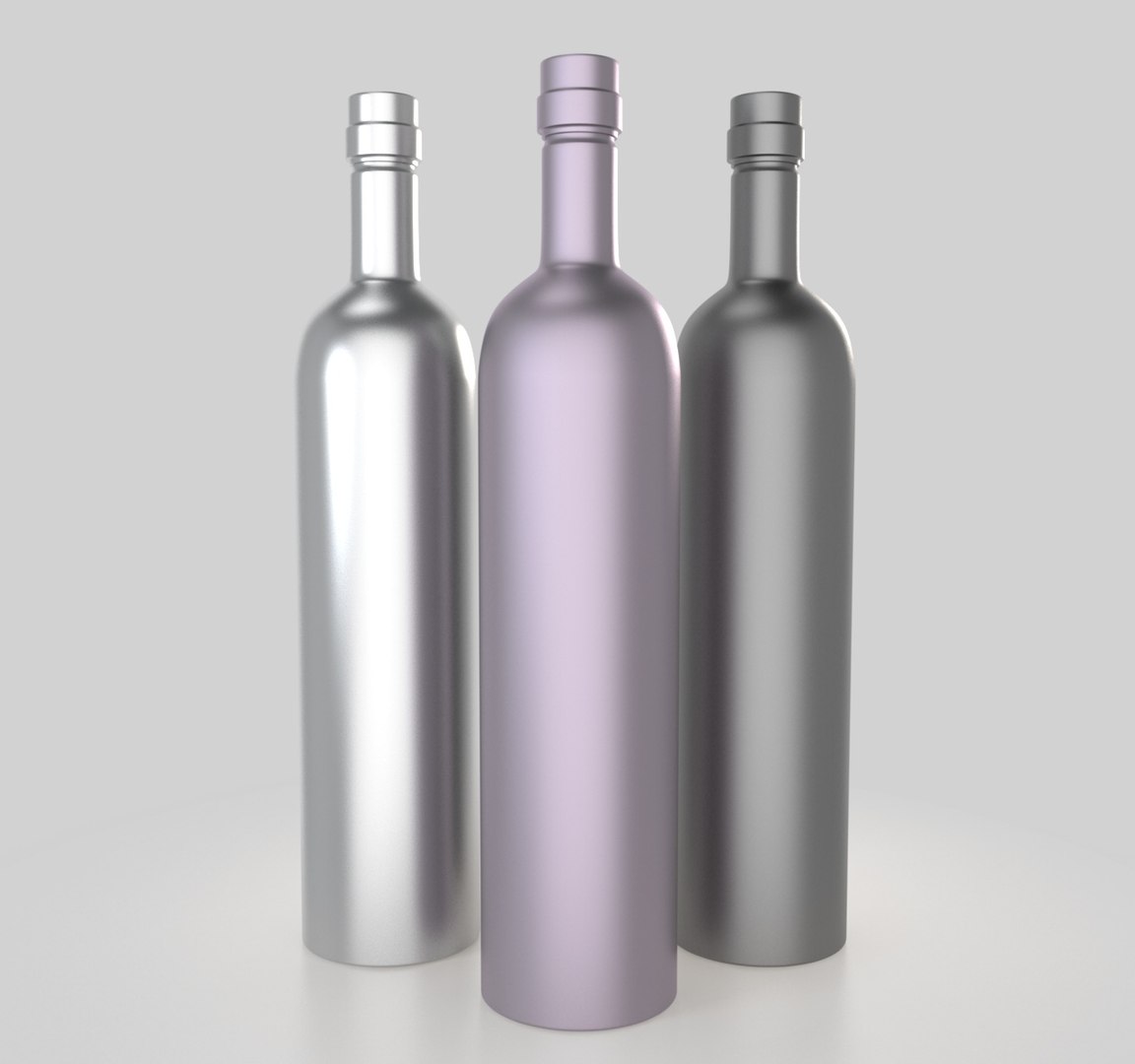 3D model metal bottle - TurboSquid 1163276