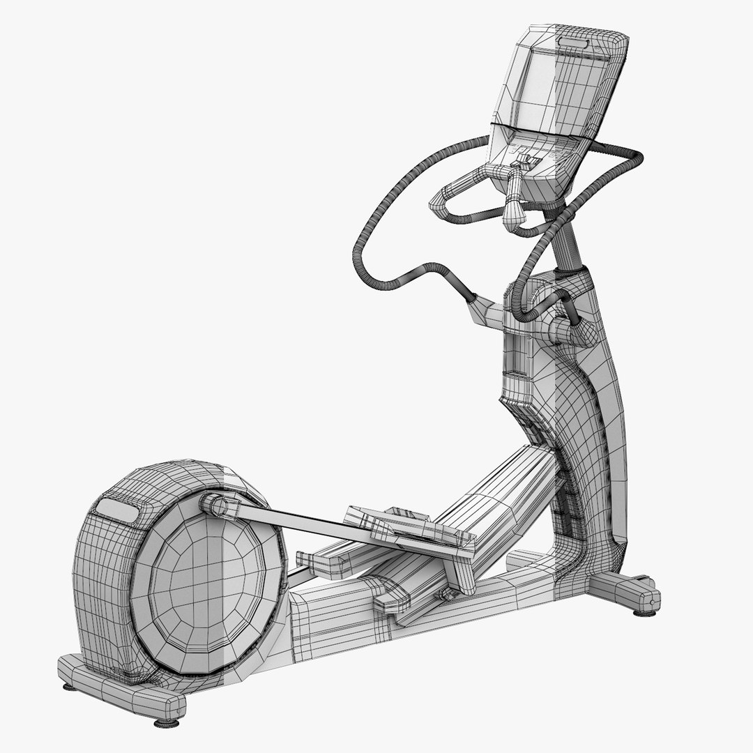 Precor EFX 883 3Q GMS2 3D Model - TurboSquid 1781007