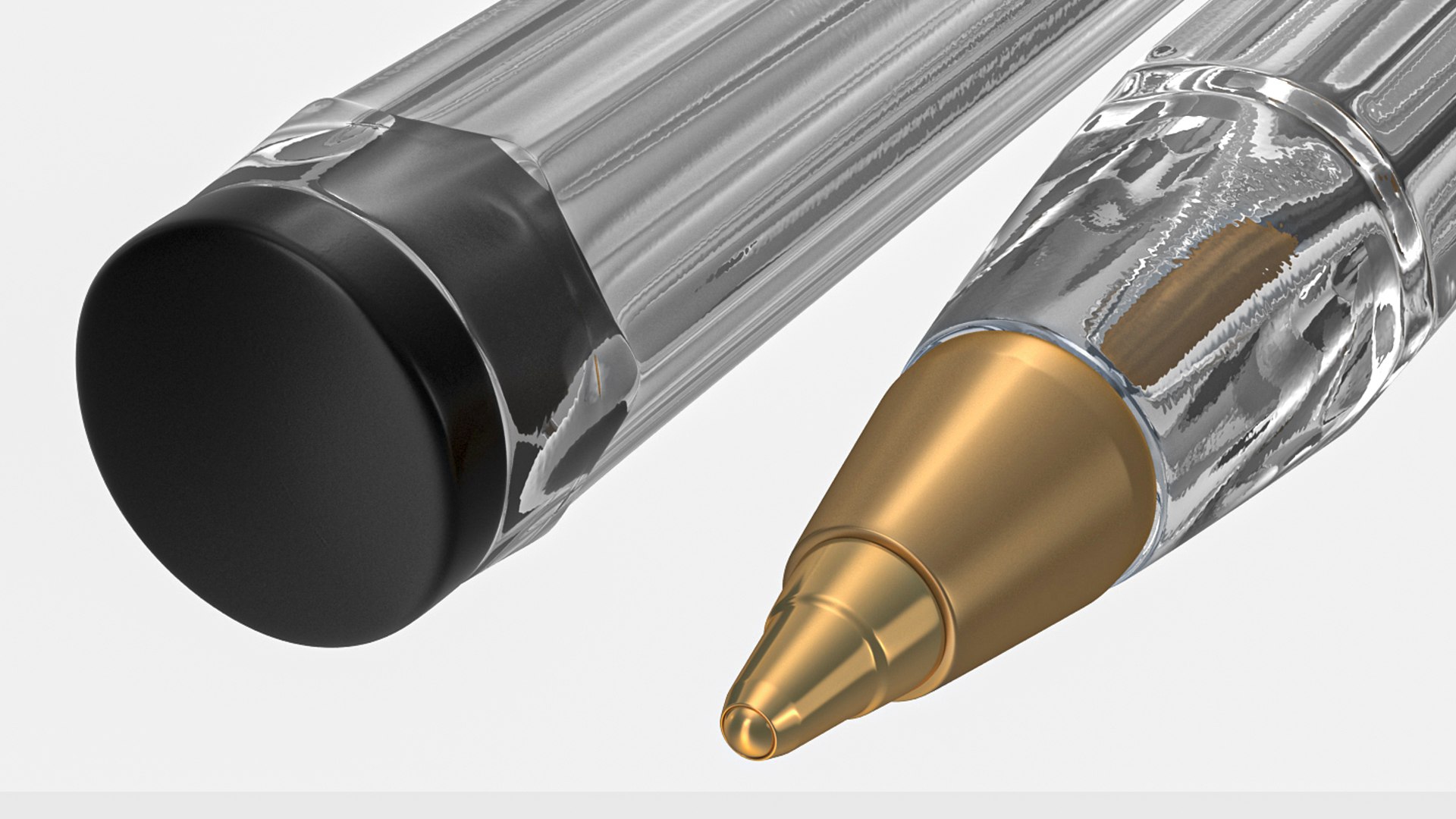 3D Classic Ballpoint Pen Model - TurboSquid 2317695