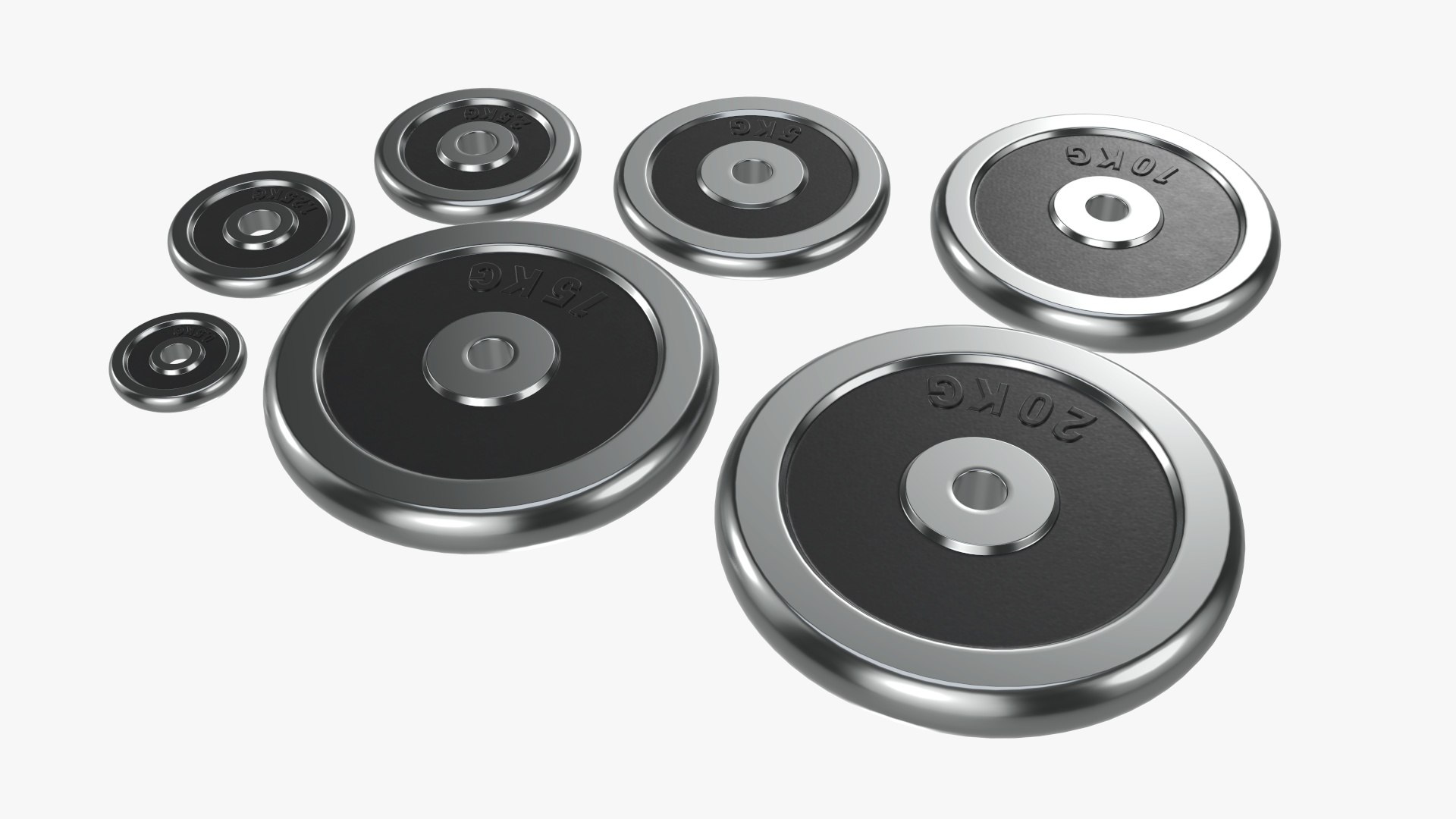 3D weight barbell plate model - TurboSquid 1658178