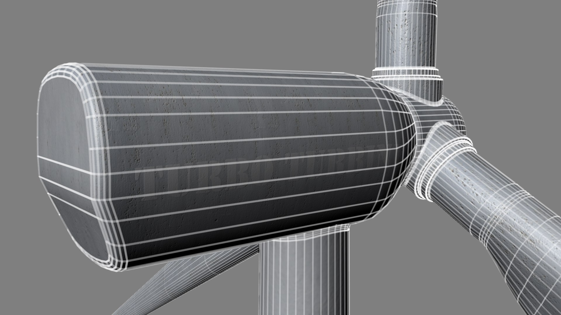 3d Model Wind Turbine