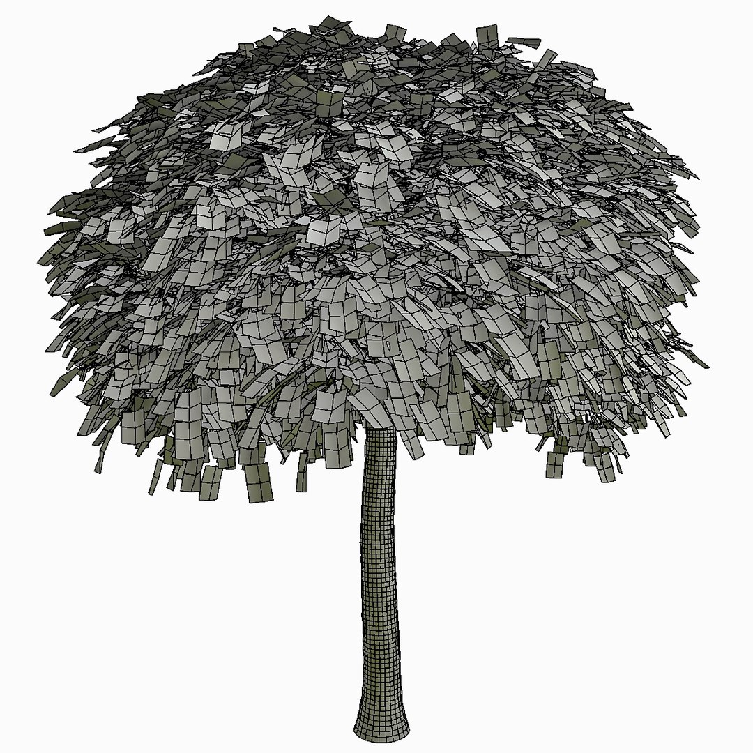 3d tree environment model