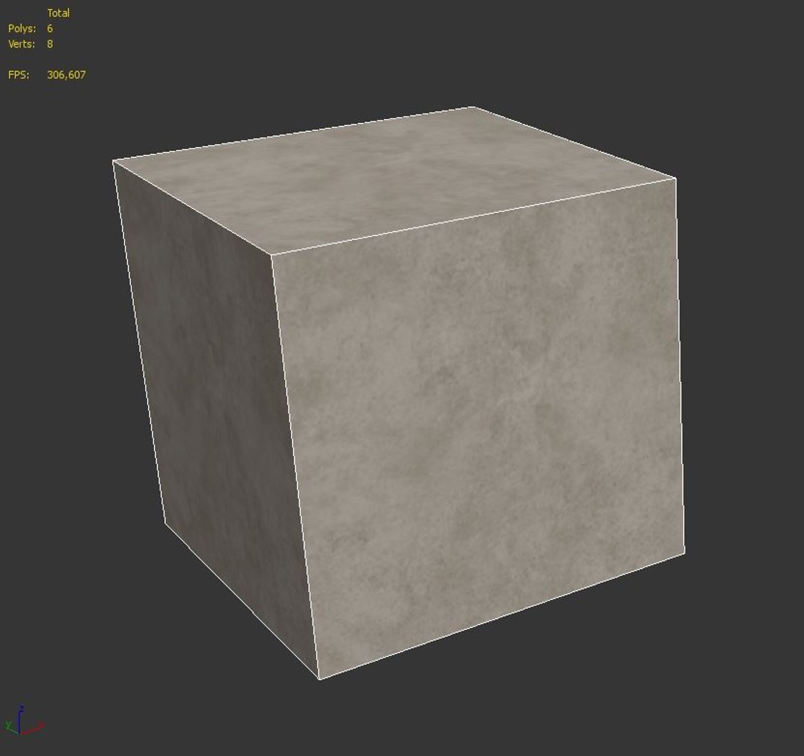 Decorative Concrete 3D Model - TurboSquid 1571571