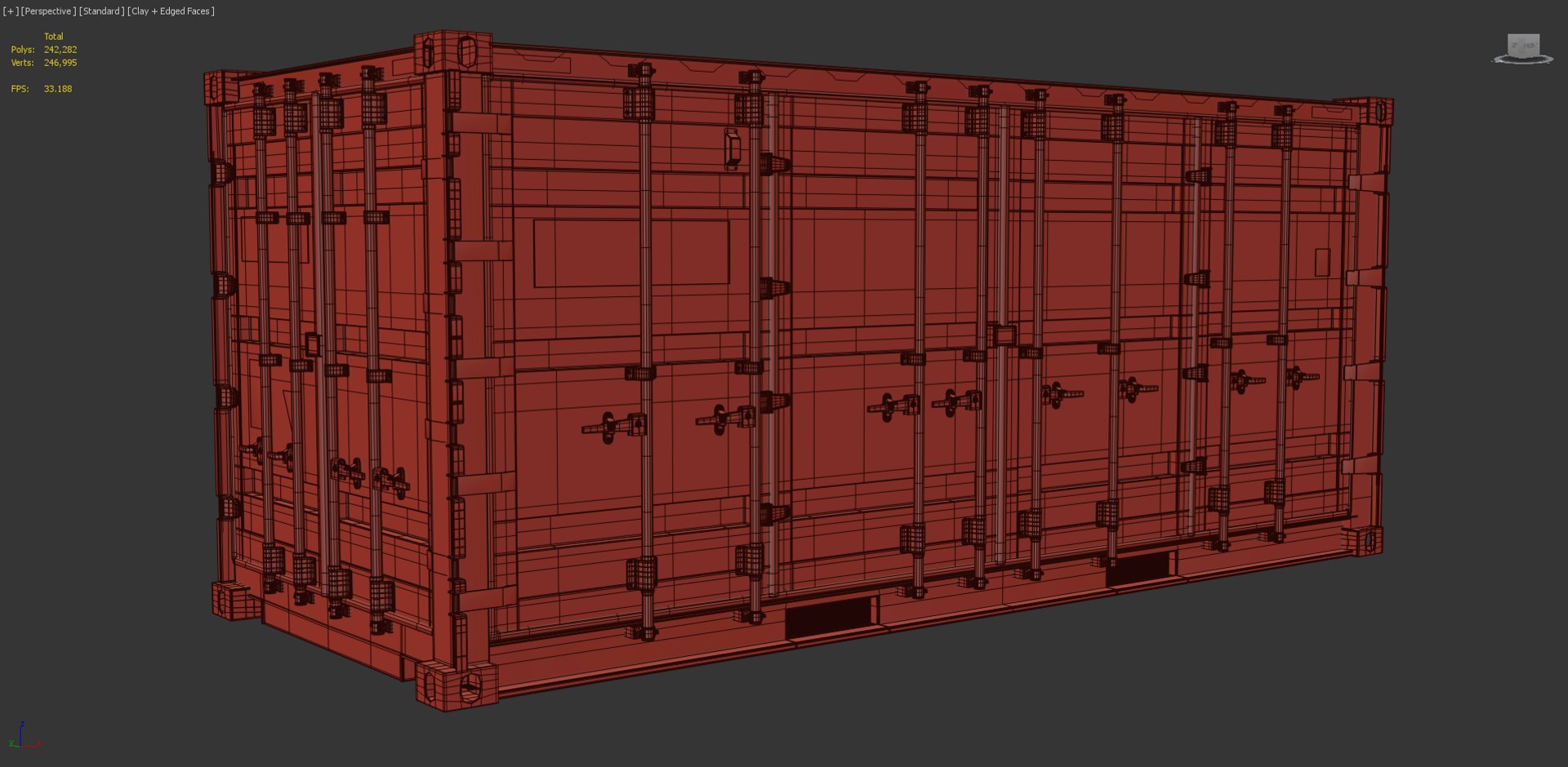 20 Ft Military Containers UN 3D Model - TurboSquid 1714440